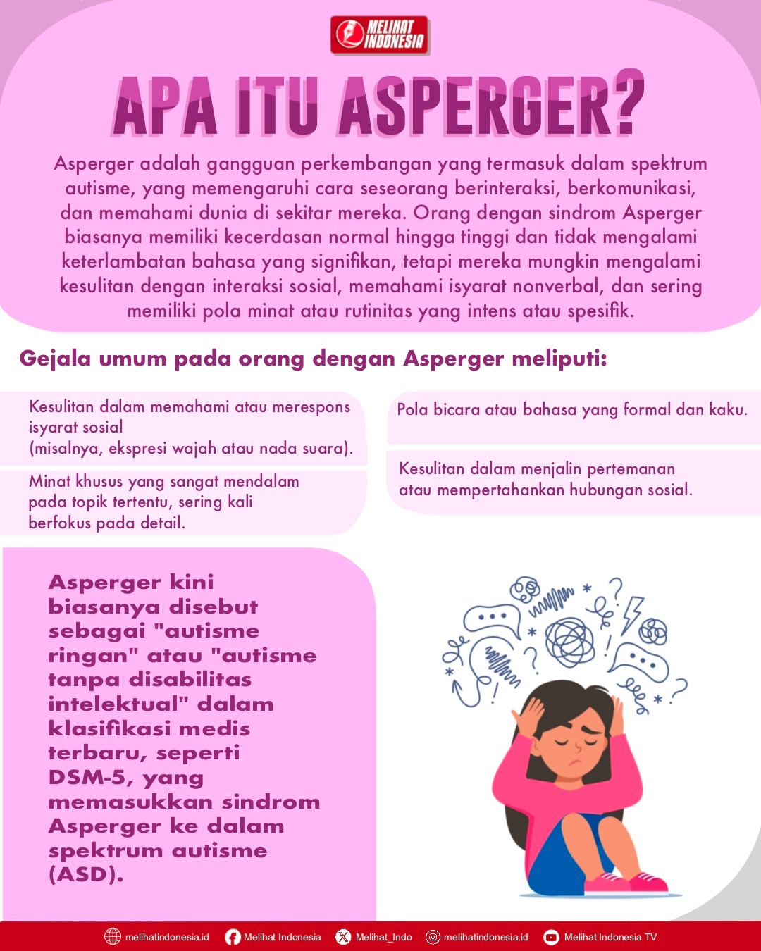Apa Itu Asperger? Kenali Gejalanya - Melihat Indonesia