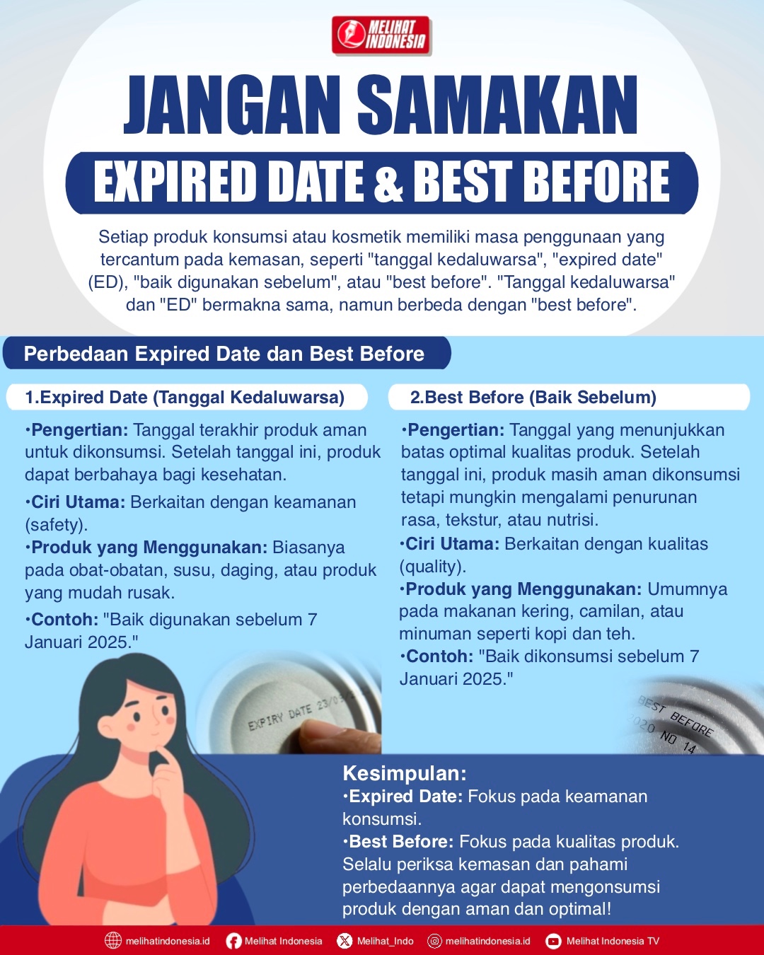 Jangan Samakan Expired Date & Best Before, Kenali Perbedaannya ...