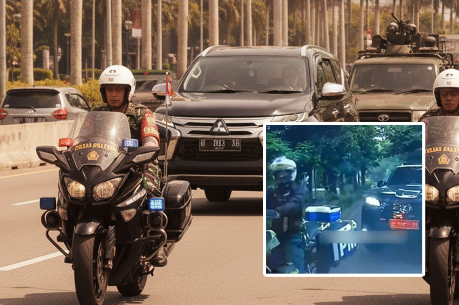 Patwal Polisi Militer Potong Jalan Mendadak Sebabkan Kecelakaan, Korban ...